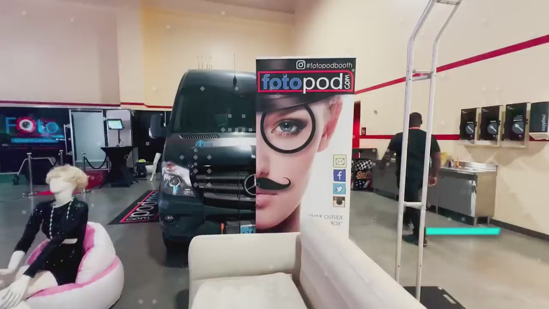 MWE Sky overhead 360 photo booth for sale – MWE360 photo booth